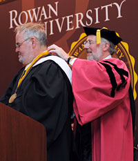 RTF Chair Feted in 1st Ever Investiture Ceremony | Rowan Today | Rowan ...